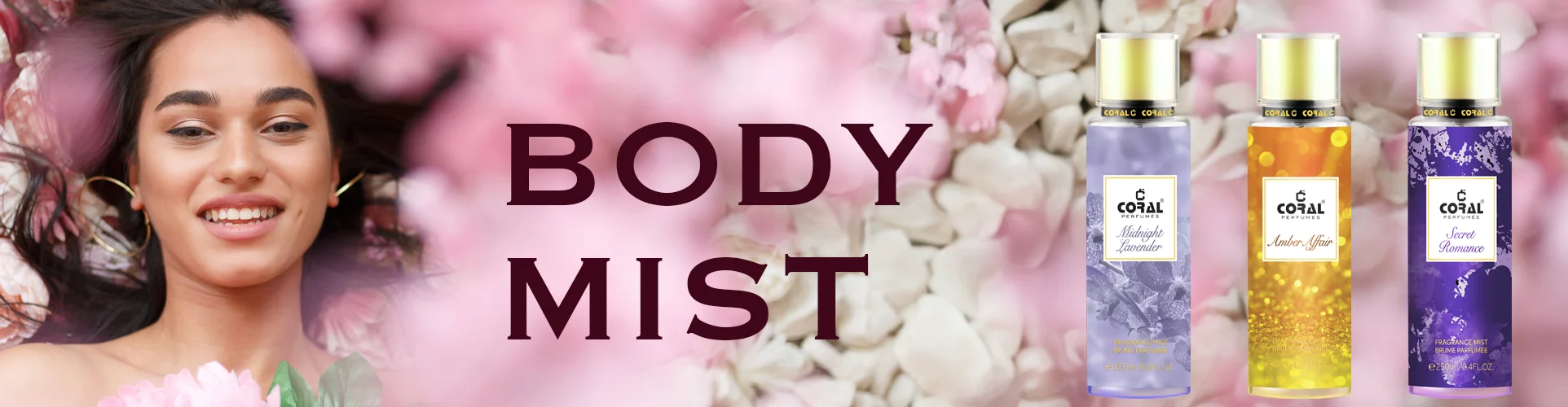 Buy Body Mists Online | Coral Perfumes Dubai, UAE